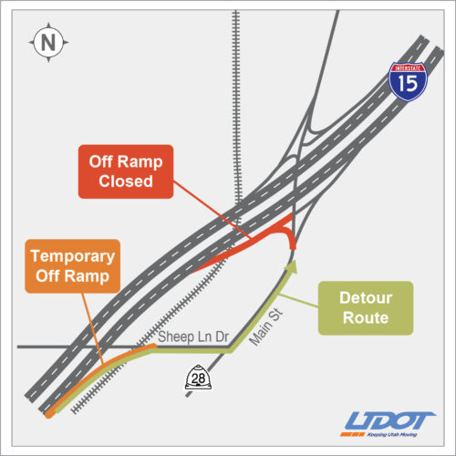 UDOT to close lanes on southbound I-15 in Nephi for concrete pavement ...